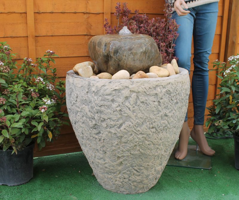 Patio Water Fountain | Small Self Contained Water Features Fountain
