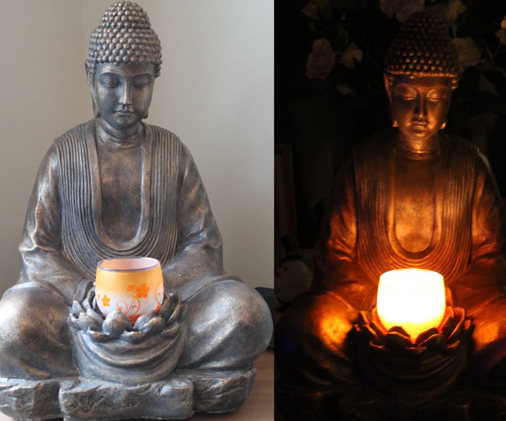 Buddha of Light - Stone Garden Ornaments & Garden Statues in UK