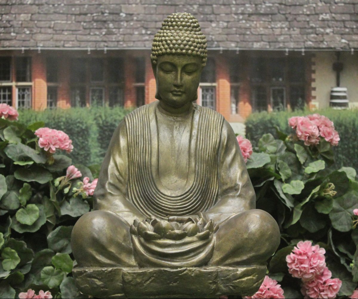 Buddha of Light - Stone Garden Ornaments & Garden Statues in UK