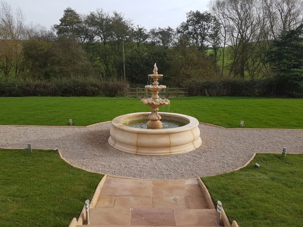 3 Tiered Windsor Fountain, or 3 tier Edwardian fountain, with Stanford ...