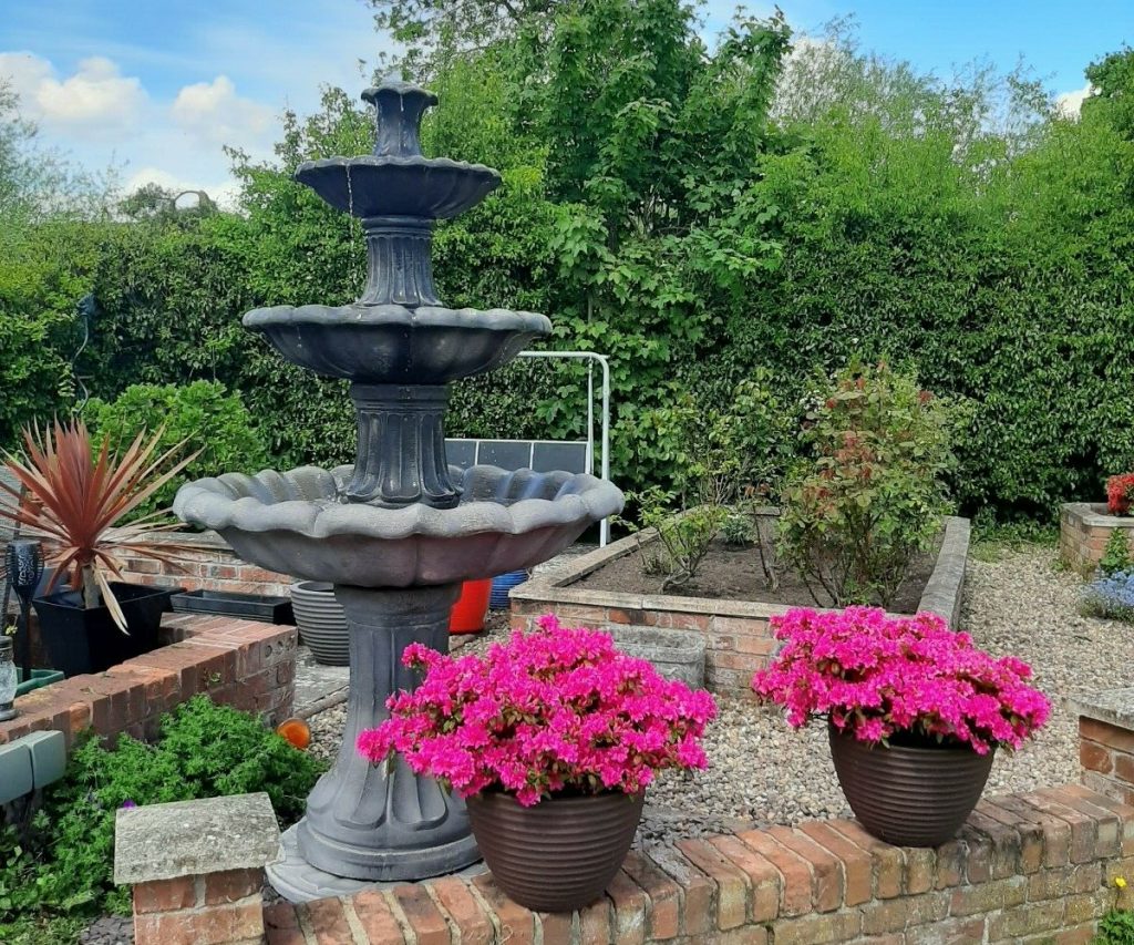 Large 3 Tiered Barcelona Fountain - Stone Garden Ornaments & Garden ...