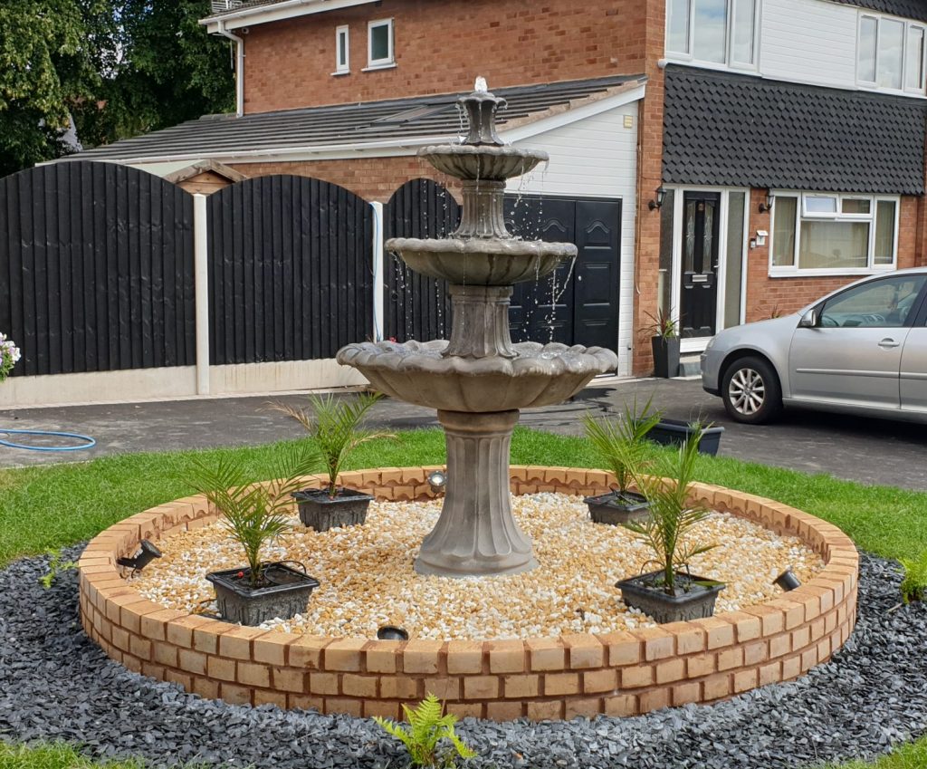 Large 3 Tiered Barcelona Fountain - Stone Garden Ornaments & Garden ...