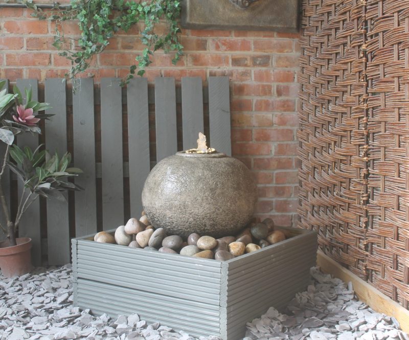 Patio Water Fountain | Small Self Contained Water Features Fountain