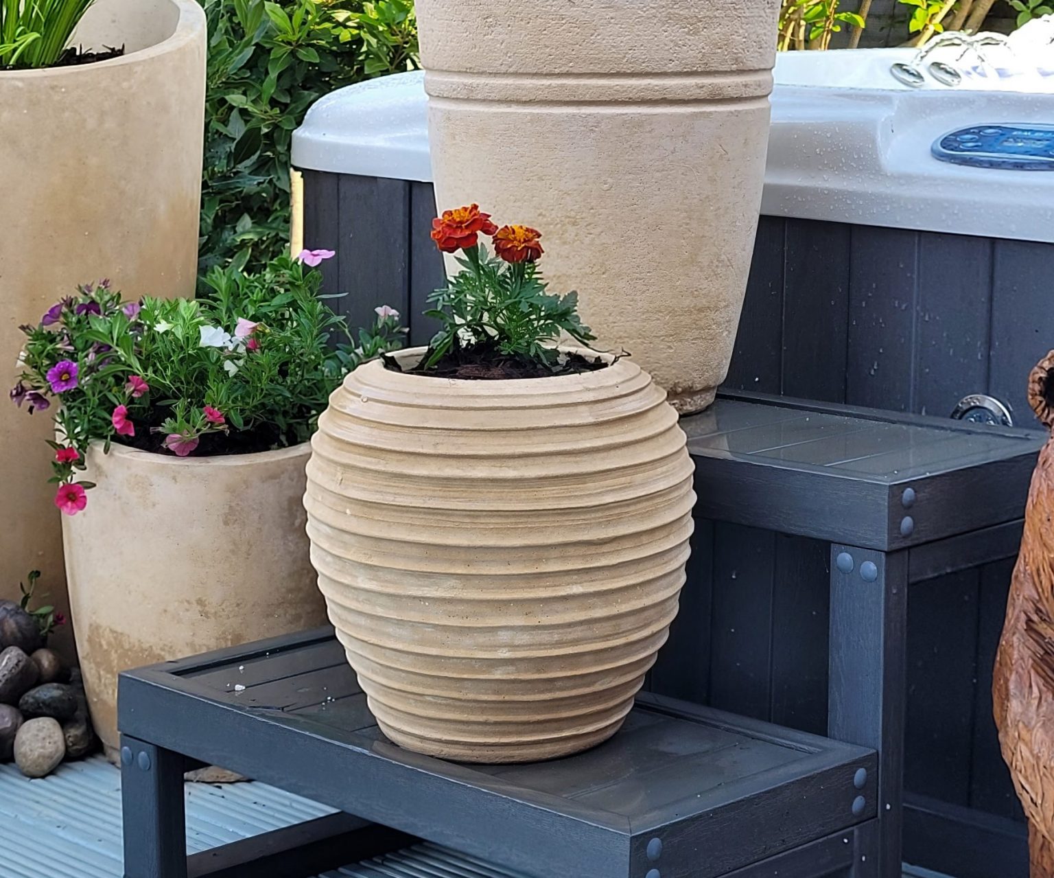 Ciro planting tub / pot - Stone Garden Ornaments & Garden Statues in UK