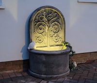 Athena Wall water fountain - Stone Garden Ornaments & Garden Statues in UK