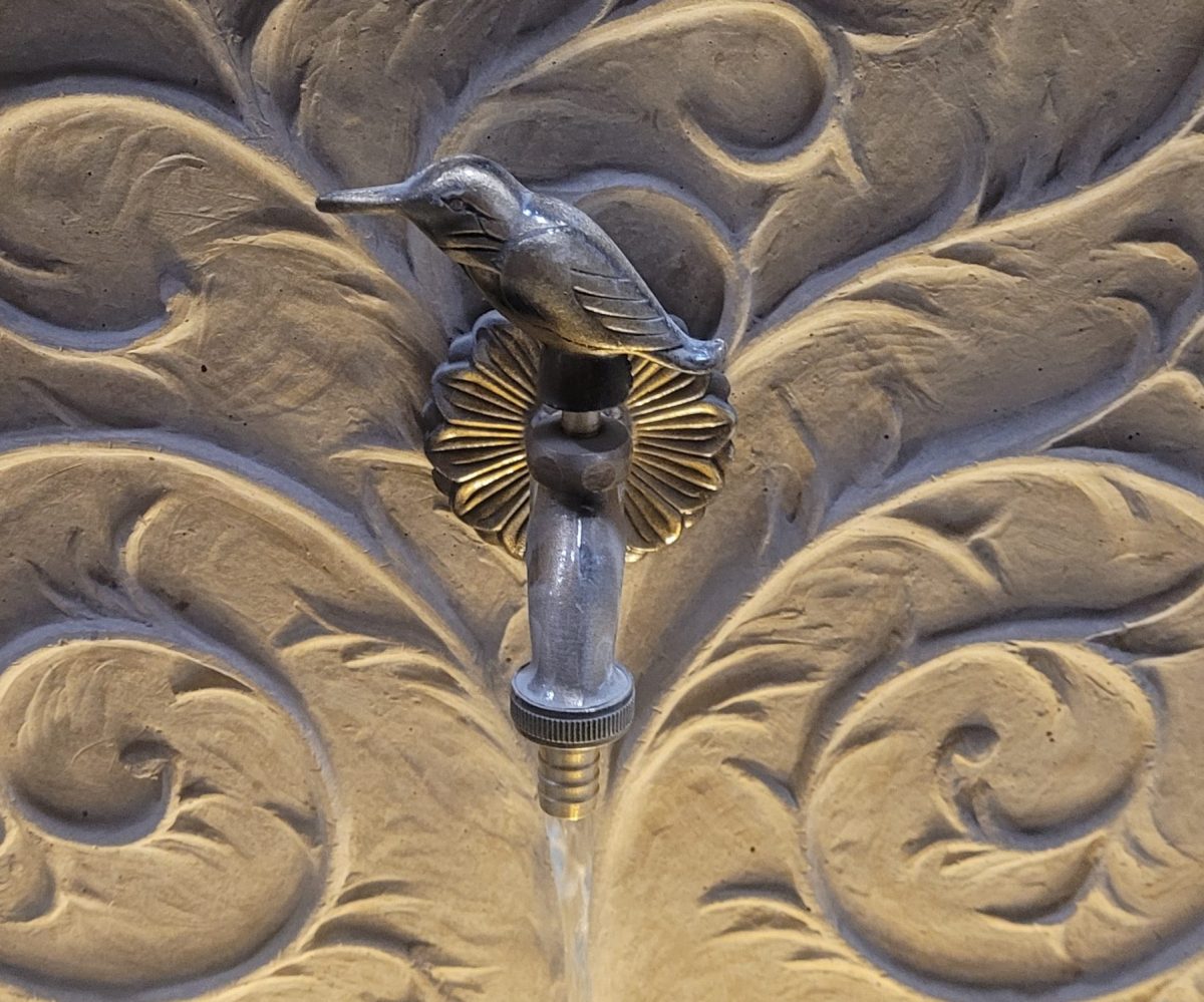 Athena Wall water fountain - Stone Garden Ornaments & Garden Statues in UK