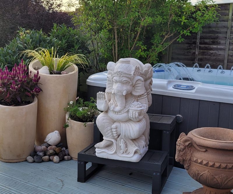Lord Ganesh - Stone Garden Ornaments & Garden Statues in UK