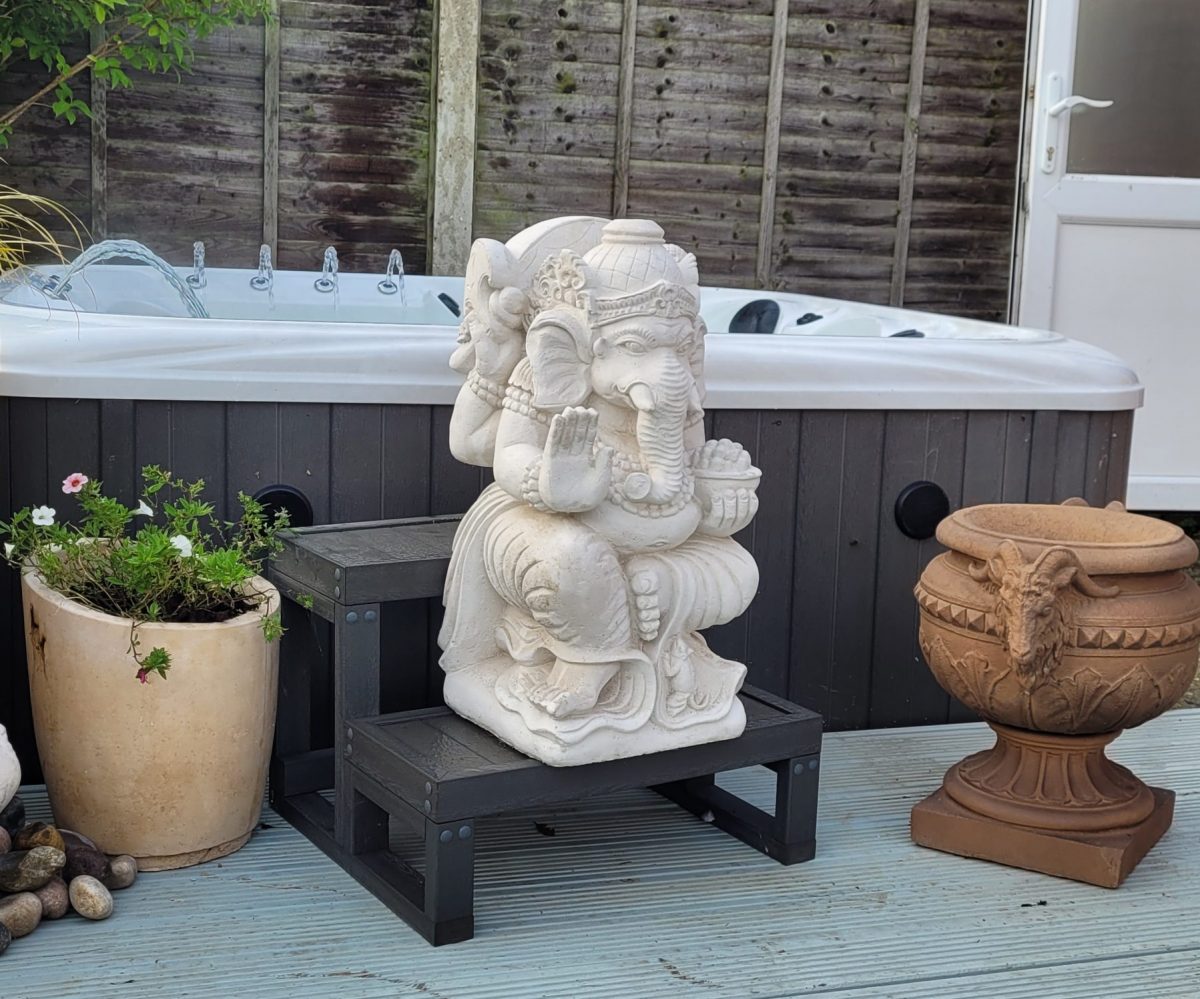 Lord Ganesh - Stone Garden Ornaments & Garden Statues in UK