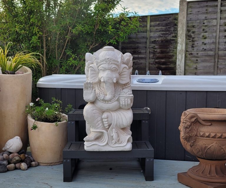 Lord Ganesh - Stone Garden Ornaments & Garden Statues in UK