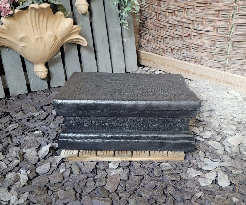 Single stepped Plinth - Stone Garden Ornaments & Garden Statues in UK