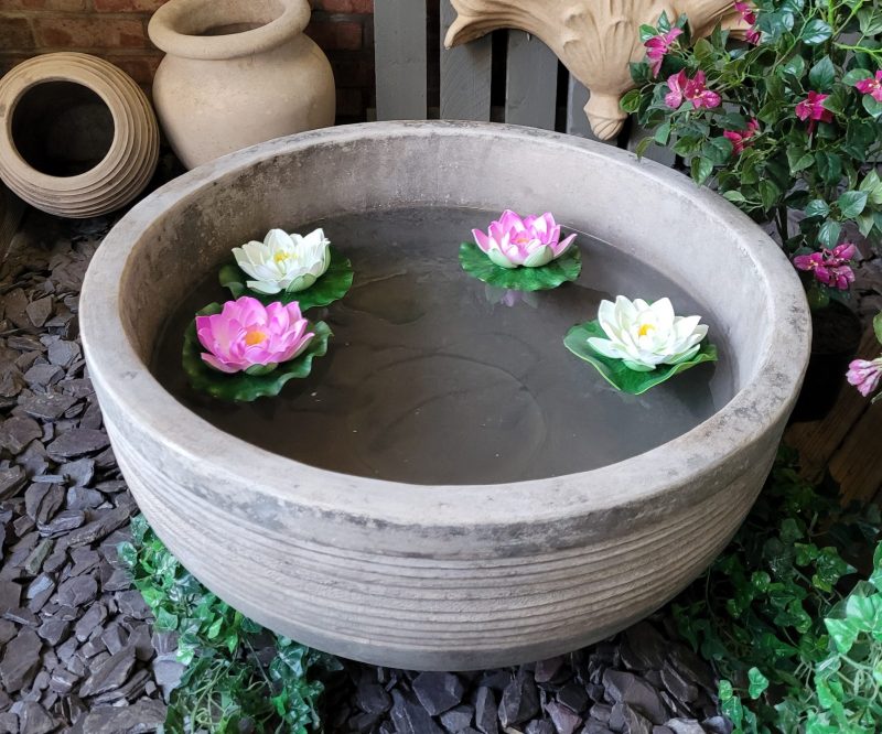 Circulum Water Garden tub pot - Stone Garden Ornaments & Garden Statues ...