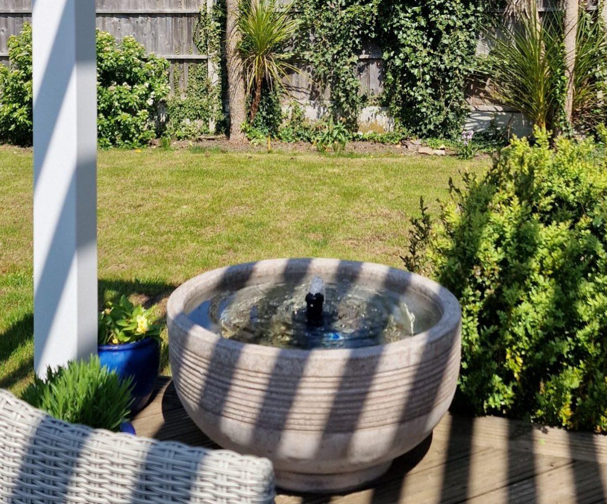 Patio Water Fountain | Small Self Contained Water Features Fountain