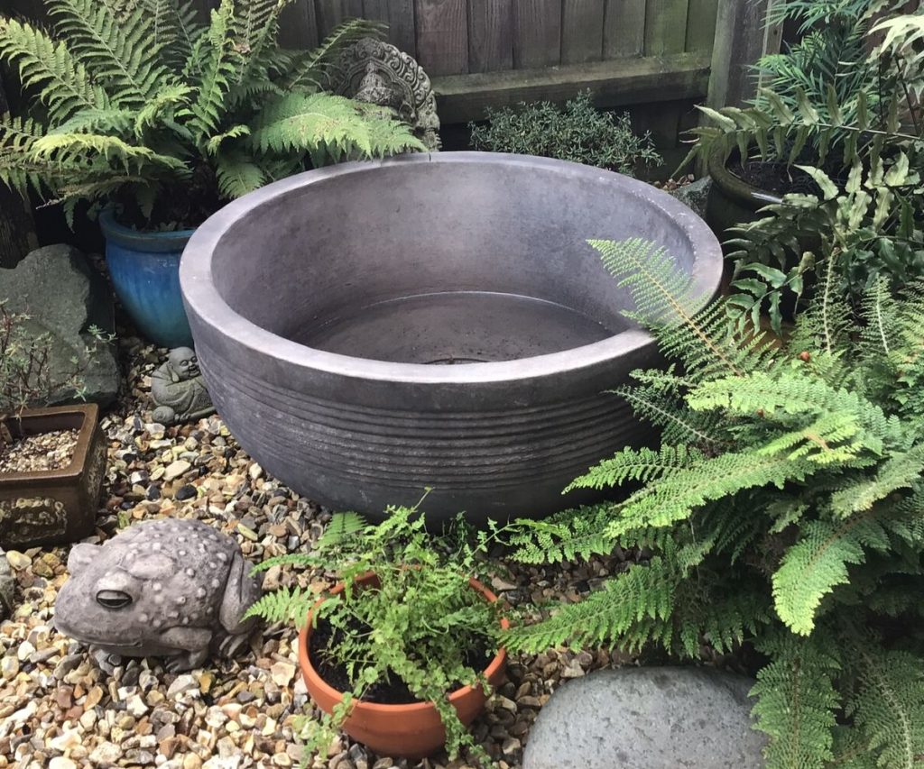 Circulum planting tub pot - Stone Garden Ornaments & Garden Statues in UK