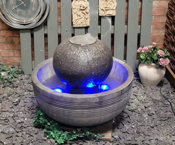 Patio Water Fountain | Small Self Contained Water Features Fountain