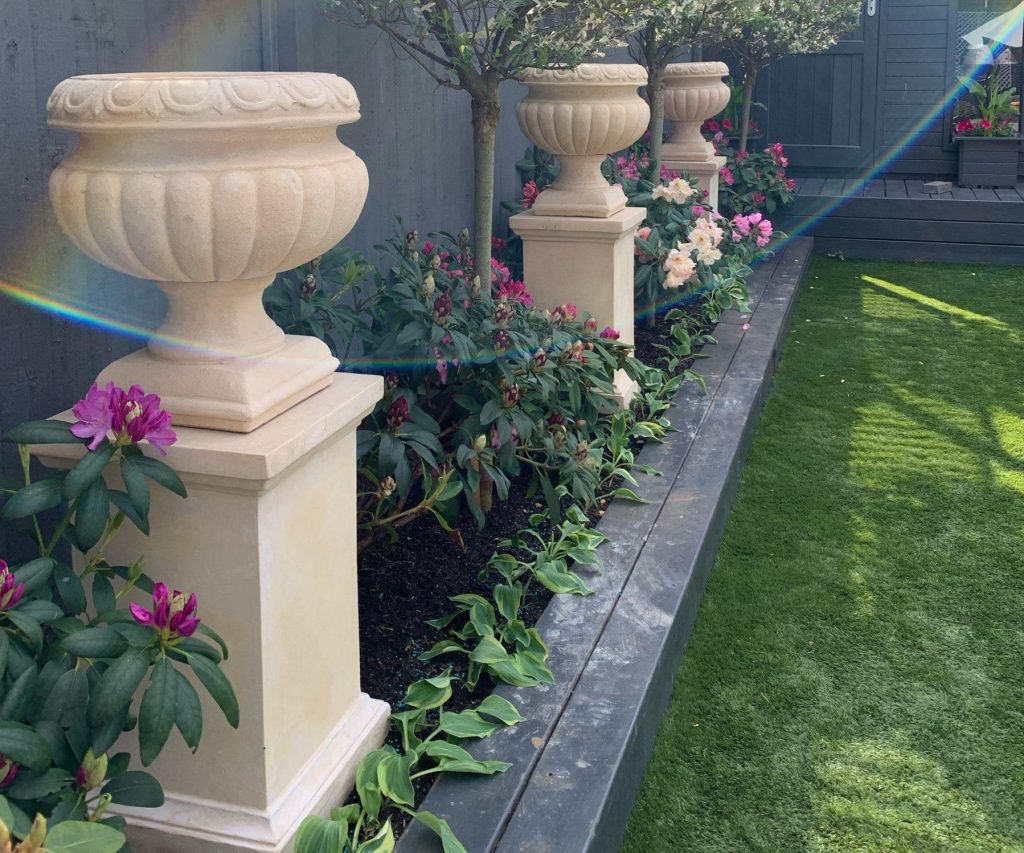 Large Garden Urns Planter | Stone Garden Urns Planter for Sale