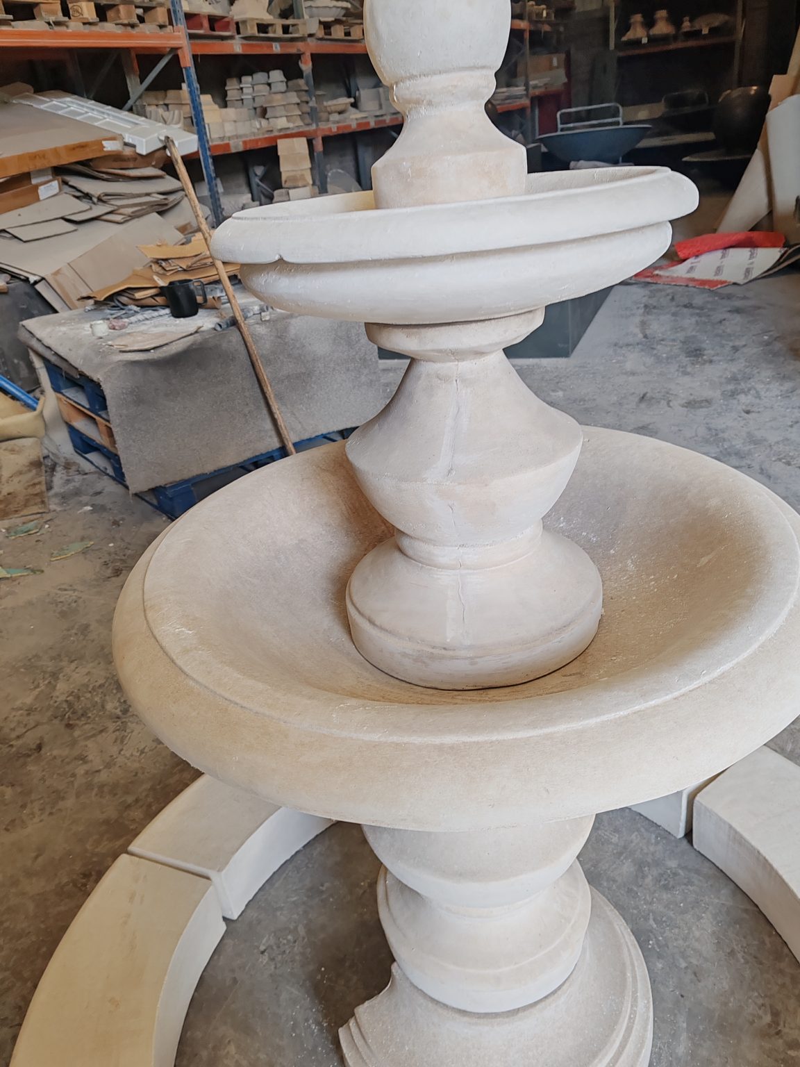 ex display 2 tier Regis fountain with decorative surround - Stone ...